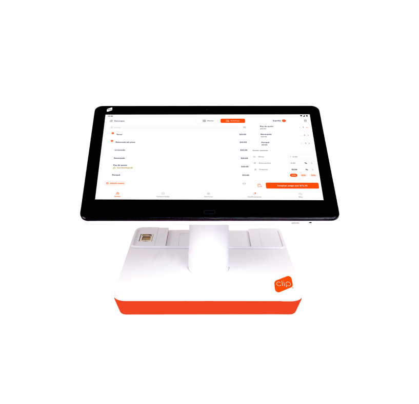 Clip Stand 2 | Terminal de Pago para Mostrador con Impresora e Internet ...